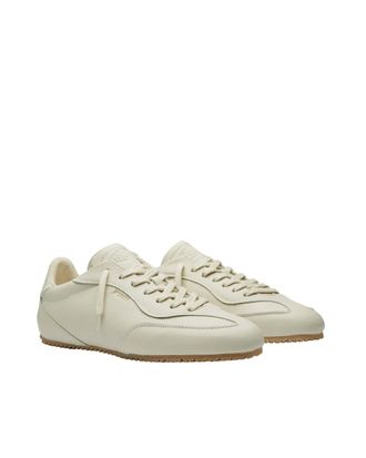 Axel Arigato Mens Sneakers La Daze Runner Off White-Gum Trainers White/gum