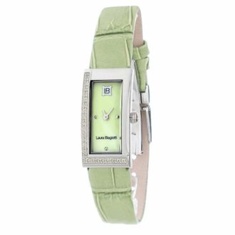 Laura Biagiotti Femme, Accessoires, Gris, Taille: ONE Size Montre &Eacute;l&eacute;gante Femme Quartz Argent Cuir