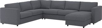 IKEA VIMLE 5er-Eckbettsofa mit Récamiere