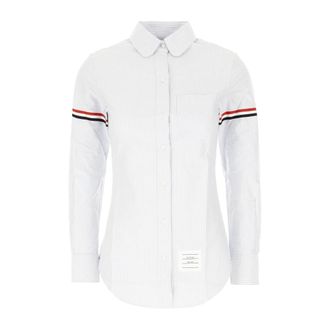 Thom Browne Damen, Blusen & Hemden, Blau, SGröße