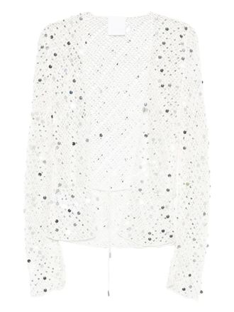 Paris Georgia Vera Oberteil mit Pailletten - Nude