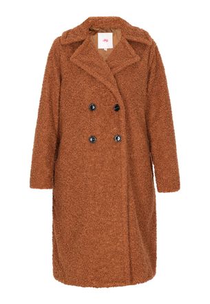 Mymo Mantel Damen braun