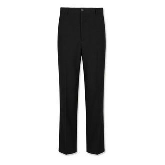 Laneus Homme, Pantalons, Noir, Taille: L Chinos &agrave; jambes droites