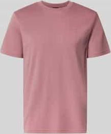 Joop T-Shirt mit Rundhalsausschnitt und Logo-Stitching
