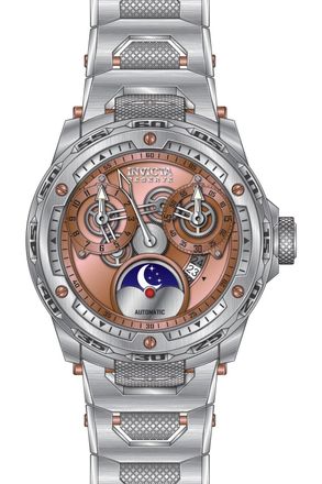Invicta Reserve 50033 Herrenuhr - Automatikwerk - Edelstahl mit kupfernem Zifferblatt - 50 mm