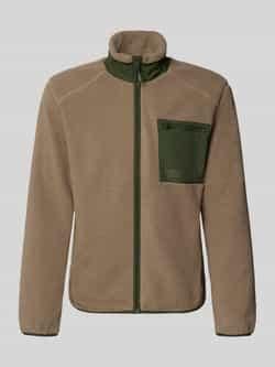 Only & Sons Regular Fit Teddyjacke mit Stehkragen Modell DALLAS
