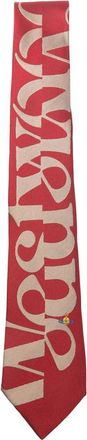 Vivienne Westwood Logo-print Silk Tie