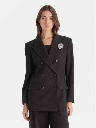 HUGO BOSS Sakko Amelora 50547694 Schwarz Oversize