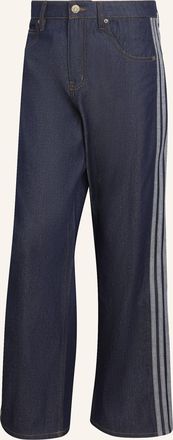adidas Originals Adidas Originals Firebird Adicolor Denim-Jeans Mit Mittelhohem Bund Und Gerade Geschnittenem Bein blau