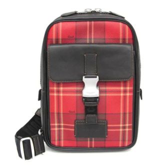 Coach Pre-owned Cuir sacs-bandouliere - Homme - Pre-owned - Rouge - Taille: ONE Size