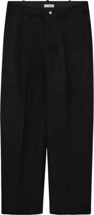 Lady White Co. pantalon Crater en laine - Noir
