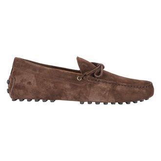 Tod's Gommino 22L Mokassin mit Schn&uuml;rung - - Shoes - Herren - Braun - 40 EU