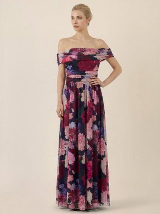 Apart Abendkleid mit floralem Print