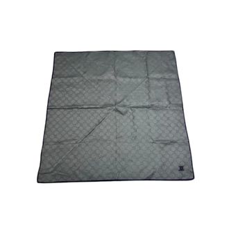 Celine Foulard en soie vintage Pre-owned - Femme - Pre-owned - Gris - Taille: ONE Size