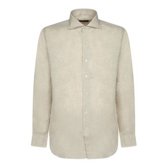 Dell'Oglio Herren, Shirts, Beige, SGr&ouml;&szlig;e