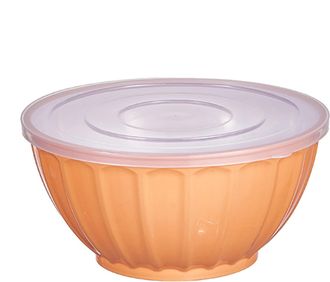 Generic Große Salatschüssel | Runde, Leichte Servierschüssel, Party-Salat-Snack-Chip-Schalen, 46 Unzen Chip Bowl, Große Servierschüssel,- Süßigkeitenbehälter