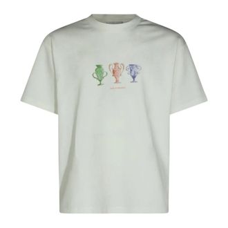 Dr&ocirc;le de Monsieur Trophy Print T-Shirt - - Tops - Herren - Wei&szlig; - XL