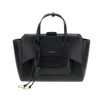 Hidesins Flap M Leder Umh&auml;ngetasche - - Bags - Damen - Schwarzk - ONE SIZE