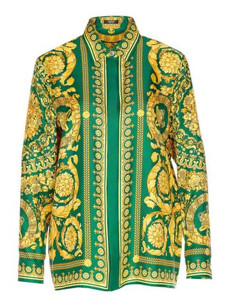 Versace Chemise - Vert