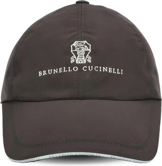 Brunello Cucinelli Homme, Accessoires, Noir, Taille: L Casquette de baseball