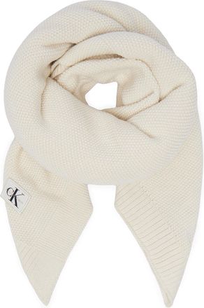 Calvin Klein Jeans Schal Calvin Klein Jeans Knit Baby Blanket Giftbox LVCKFJN08N Creme