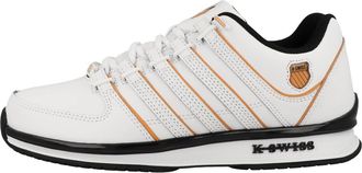 K-Swiss Herren Rinzler Sneaker, WT/ORNGPPY/BK, 45 EU