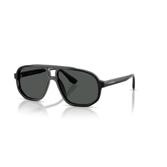 Emporio Armani Homme, Accessoires, Noir, Taille: 57 MM Lunettes de soleil Aviateur