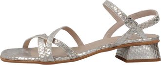 Wonders Femme, Chaussures, Gris, Taille: 38 EU B1101 Sandalia Cerrada Hebilla