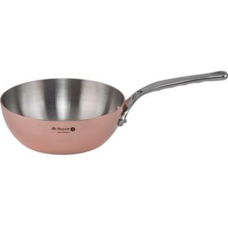 De Buyer Prima Matera Sauteuse Kupfer/Edels. 20cm konisch ind