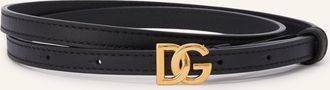 Dolce & Gabbana Lederg&uuml;rtel schwarz