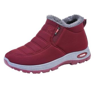 Generic Chaussures orthop&eacute;diques chaudes doubl&eacute;es en peau de mouton pour femme - Imperm&eacute;ables et antid&eacute;rapantes - Avec soutien de la vo&ucirc;te plantaire - Pour le