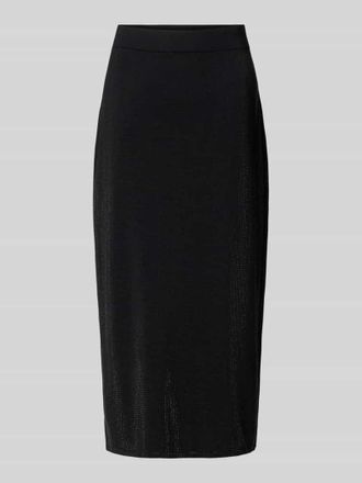 HUGO BOSS Midi-Rock mit schimmernder Struktur Modell Felmira