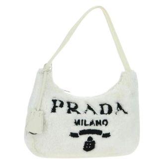 Prada Pre-owned Argent sacs-prada - Femme - Pre-owned - Blanc - Taille: ONE Size