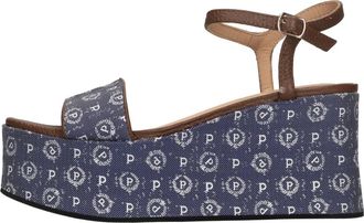 Pollini Femme, Chaussures, Bleu, Taille: 40 EU With Heel