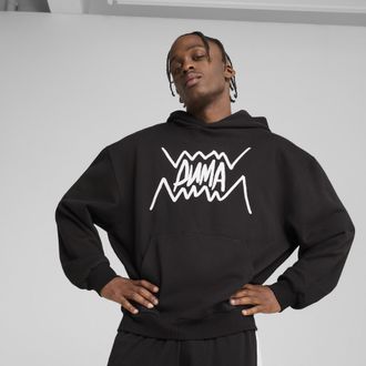 Puma Jaws Core Basketballhoodie Herren, Kleidung, Schwarz, XXL