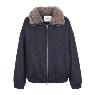 Jucca Bomber Jacket - Femme - Vestes - Gris - Taille: 34 FR