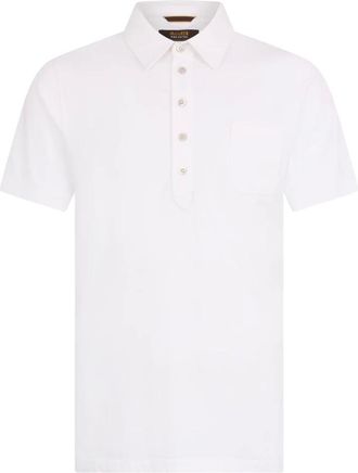 Moorer Homme, Tops, Blanc, Taille: 4XL Verbano-Psw Polo