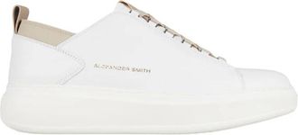 Alexander Smith Homme, Chaussures, Blanc, Taille: 43 EU Wembley Baskets