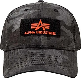 Alpha Industries Alpha Industries VLC II Casquette de Baseball pour Hommes Black Camo