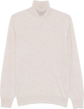Brunello Cucinelli Pull Col Rond - Beige