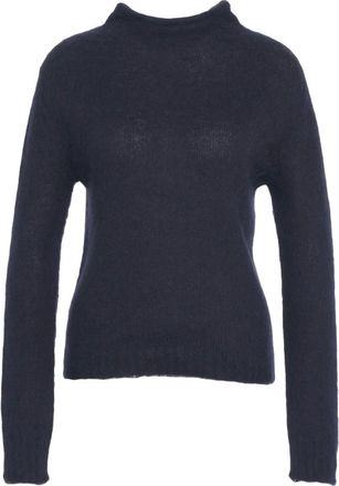 Max Mara Femme, Pulls, Bleu, Taille: 42 FR Élégant Tricot Blu Aw25