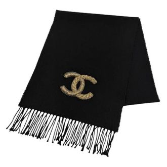 Chanel Pre-owned Stole - Femme - Pre-owned - Noir - Taille: ONE Size