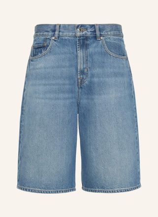 7 For All Mankind Shorts Wide Leg blau