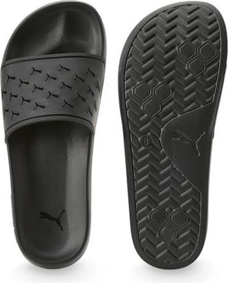 Puma Leadcat 2.0 Sandales à enfiler unisexes avec découpes Noir Pointure 42, Puma - noir, 42 EU