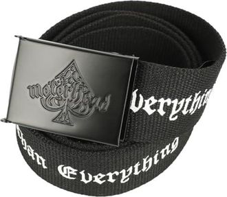 Motörhead Logo Unisexe Ceinture noir 100% Polyester