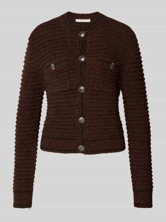 Gestuz Regular Fit Strickjacke mit Woll-Anteil Modell cleana
