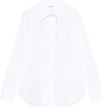 P.A.R.O.S.H. P.a.r.o.s.h., Femme, Blouses et Chemises, Blanc, Taille: 40 FR Camicia