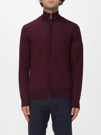 Paolo Pecora Woll-Cardigan mit Rei&szlig;verschluss und Stehkragen