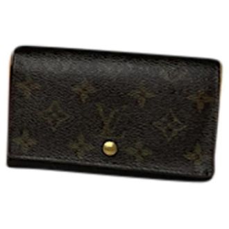 Louis Vuitton Pre-owned Leder-Portemonnaie - - Pre-owned - Damen - Braun - ONE SIZE