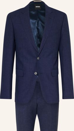 HUGO BOSS Anzug Huge Slim Fit blau